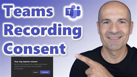 enable recording consent in teams quick guide