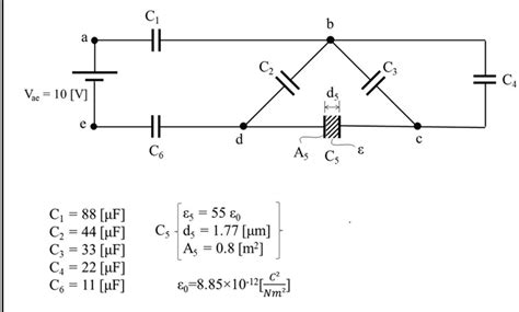 A C1 Vae 10 V E C6 D C1 88 µf C2 44 µf C3 33 µf C4 22