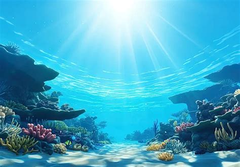 【ai数字艺术】海洋背景图片下载 花瓣网