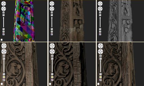 Images Grabbed From The Web Based Multiresolution 3d Model Of The