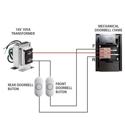 Single Doorbell Transformer Wiring Diagram