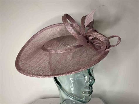 Three Quarter Brim Hatinator In Crystal Love Fascinators