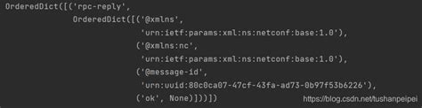 使用python调用netconf进行配置 python netconf csdn博客