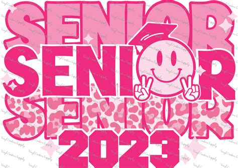 Pink Senior Vinyl Creation Supply
