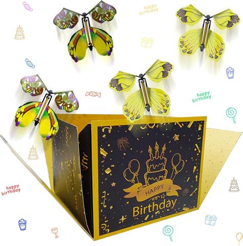 Wueuru Flying Butterfly Surprise Box Exploding Ts Box