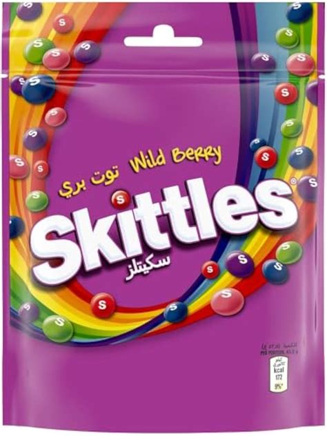 Skittles Wild Berry Wild Fruit Flavour Bag Of 174 G Amazon Fr