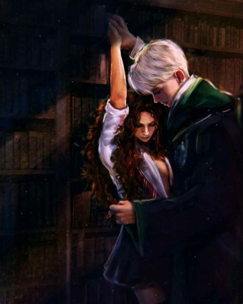 Pin On Драко Малфой Draco Malfoy Fanart Draco And Hermione