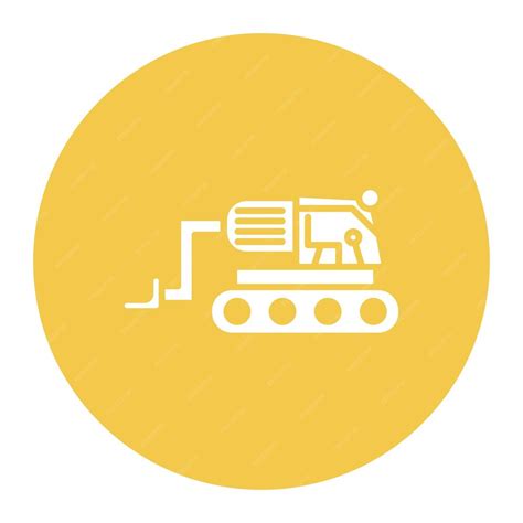 Premium Vector Backhoe Vector Illustration