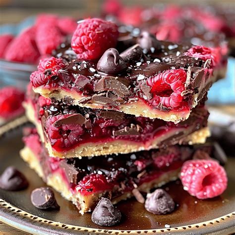 Dark Chocolate Raspberry Pie Bars Recipe In 2025 Pie Bar Recipes