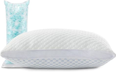Bedsure Shredded Memory Foam Bamboo Cooling Pillow