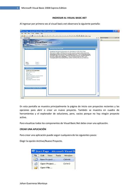 Calaméo Microsoft Visual Basic 2008 Express