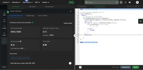 Gfg160 Geekstreak2025 Gfg160days Gfg160dayschallenge Geeksforgeeks