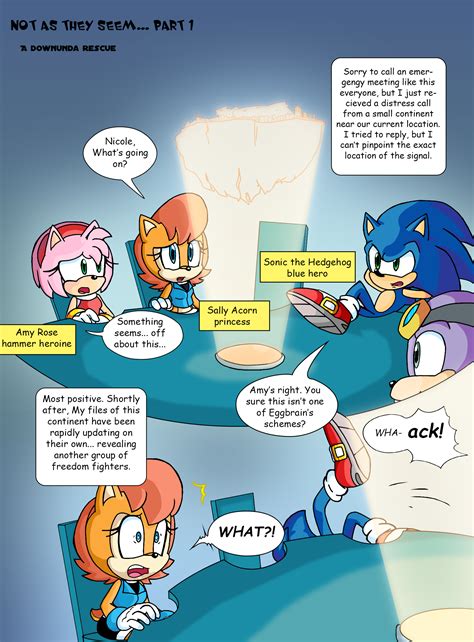 Sonic Reboot Downunda Rescue Page 1 By Lglynxgirl On Deviantart