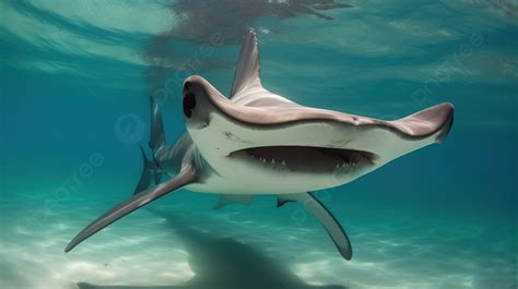 Hammerhead Shark School Wallpaper