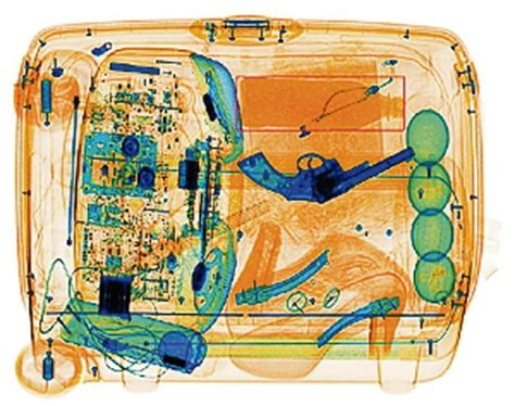 How Does Airport Security Spot Contraband In Baggage X Rays