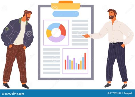 Conceito De Análise De Dados Pessoas Analisando Gráficos De