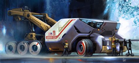 The Sci Fi Vehicle Designs Of John Frye Vehicle Designer