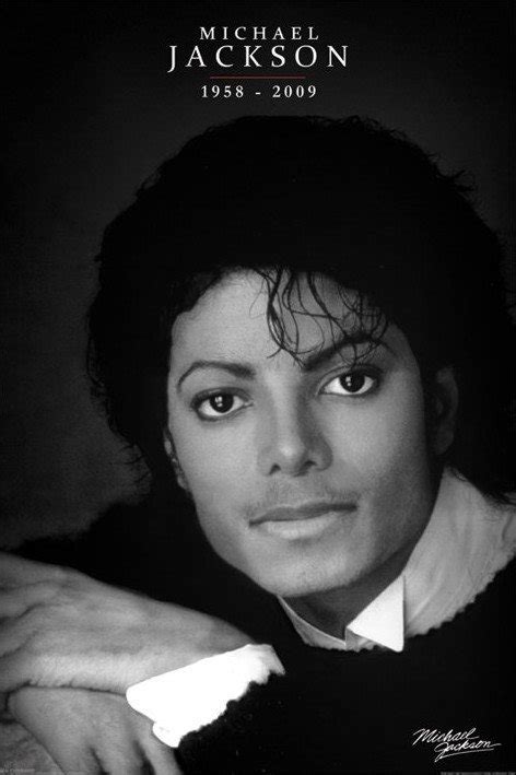 Michael Jackson Black And White Poster Affiche Acheter Le Sur