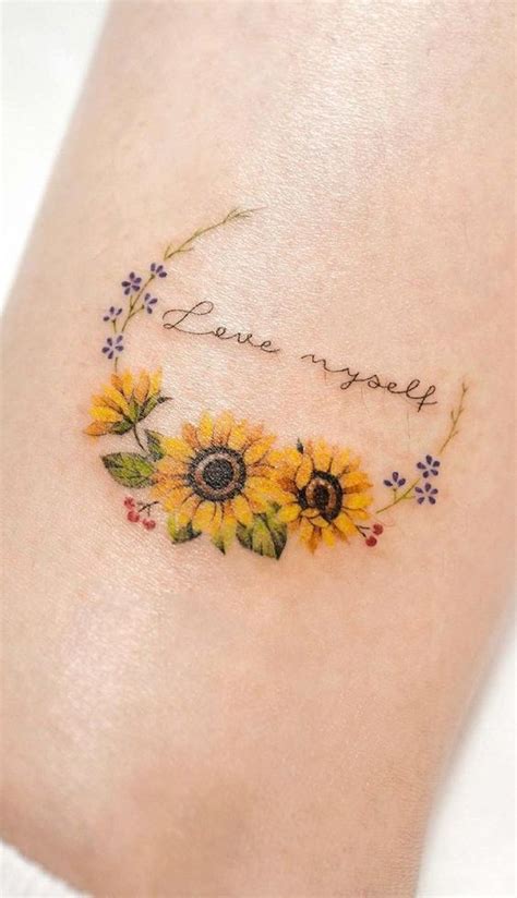 70 Vivid And Creative Sunflower Tattoo Designs To Try In 2024 Artofit