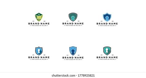 Set Shield Chart Logo Design Vector 库存矢量图（免版税）1754454428 Shutterstock