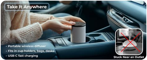 Cooper Bliss Waterless Diffuser For Essential Oils Pure