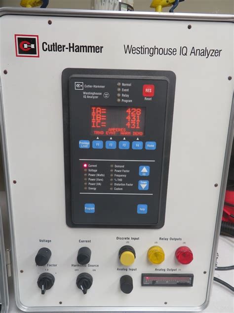 Cutler Hammer Westingouse Portable Iq Analyzertest Set In Storage Case Pc44 Bullseye