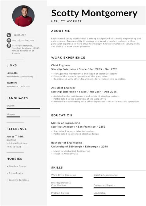 Utility Worker Resume Examples Best Templates And Tips