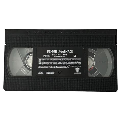 Dennis The Menace Clamshell Case Vhs Tape Etsy