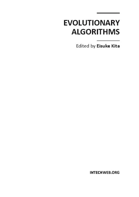 Download Pdf Evolutionary Algorithms Ylj9q7xyzr23