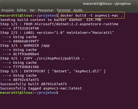 Docker Usando Imagens Da Asp Net Core 22