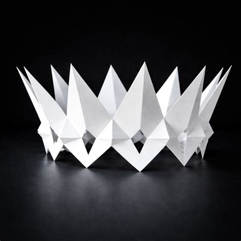 👑 Crown・ 3d File For Papercraft And Origami・cults