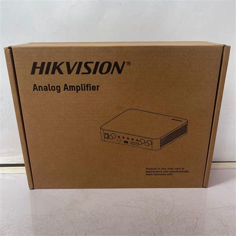 Hikvision Analog Amplifier Stanificent Global Technologies Ltd