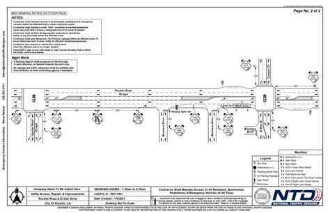 When Should Planning For A Traffic Control Plan Begin National