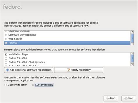 Fedora Install Server World