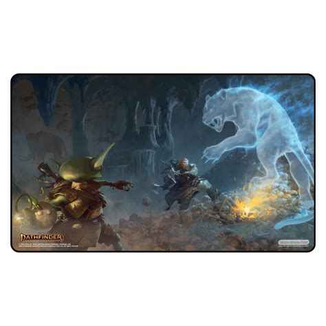 Quest For The Frozen Flame Pathfinder Playmat Gamehead Gamermats