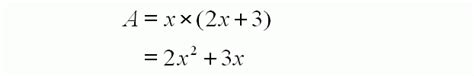 Quadratic Equation Area Of Rectangle