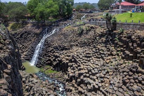 Premium Photo Basaltic Prisms Of Santa Maria Regla Basaltic Columns In Hidalgo Mexico
