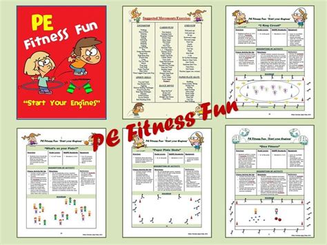 Pe Warm Ups 25 Fitness Activities And Games For Elementary Phys Ed