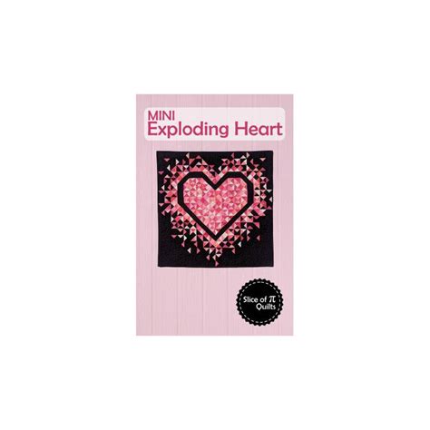 Mini Exploding Heart Quilt Pattern