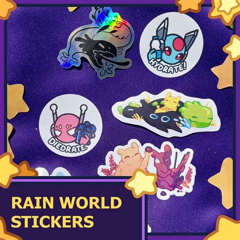 Rain World Stickers Etsy