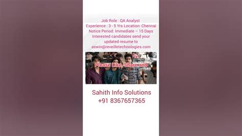 hiring qa analyst qaanalyst testingjobs youtube