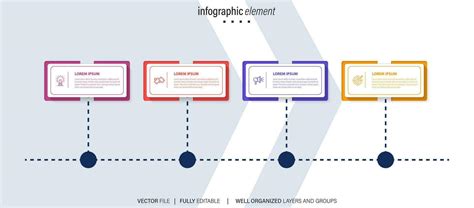 Creative Concept For Infographic Timeline Process Chart Abstract