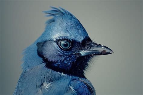 Photography Of Jay Bird Premium Ai Generated Image