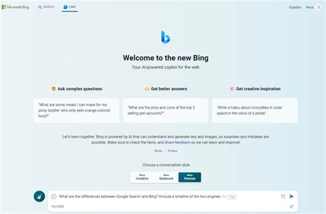 Ai Bing Chrome Nora Díaz
