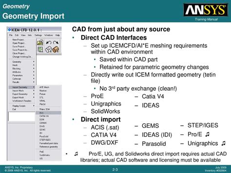 ansys icem cfd sample files