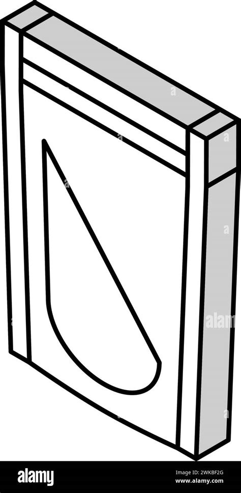 Pouch Plastic Isometric Icon Vector Illustration Stock Vector Image