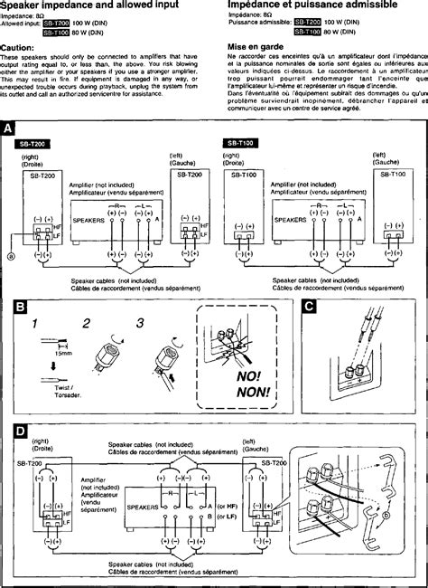 Technics Sb T200 Owner S Manual Pdf File Created From A Tiff