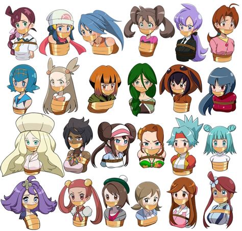 Dawn Rosa Gloria Eevee Lana And 20 More Pokemon And 16 More