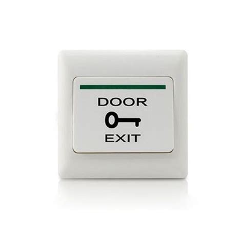 Plastic Exit Button And Switch Imported Fireproof Grandado Plastic Exit Button And Switch Imported Fireproof Grandado