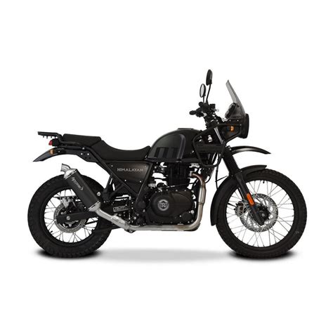 Hp Corse Sp 1 Short Black Steel Silencer Royal Enfield Himalayan 41